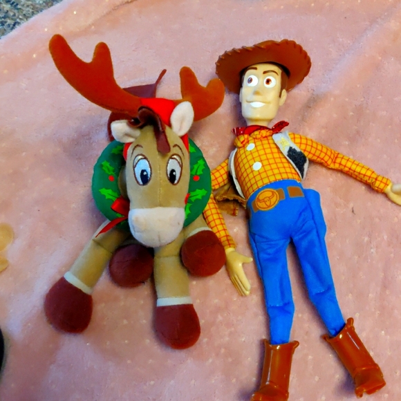 Disney | Holiday | Vintage Woody And Bullseye By Star Beanmattel | Poshmark